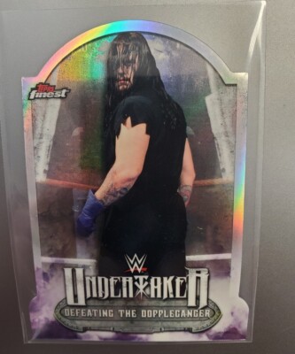 2021 TOPPS FINEST CAREER TRIBUTE DIE-CUT UT2 UNDERTAKER SUMERSLAM 1994 ...