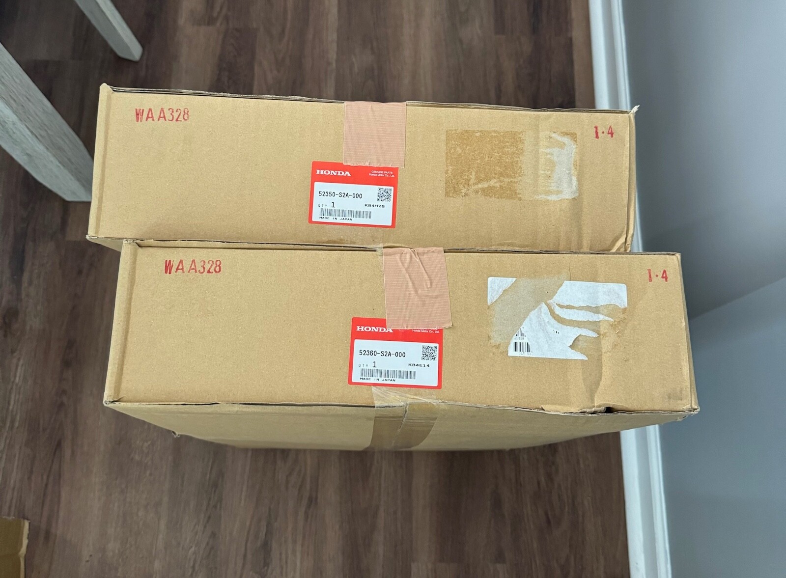 Honda Genuine S2000 Suspension Control Arm Rear Right & Left Set Lower ...