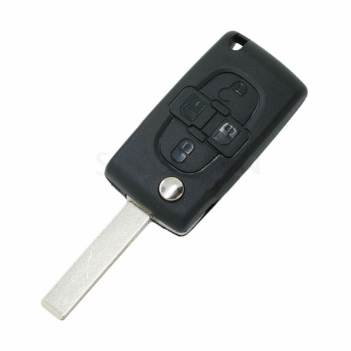 Flip Remote Key Shell fit for CITROEN C8 Groove 4 Button Remote Case ...