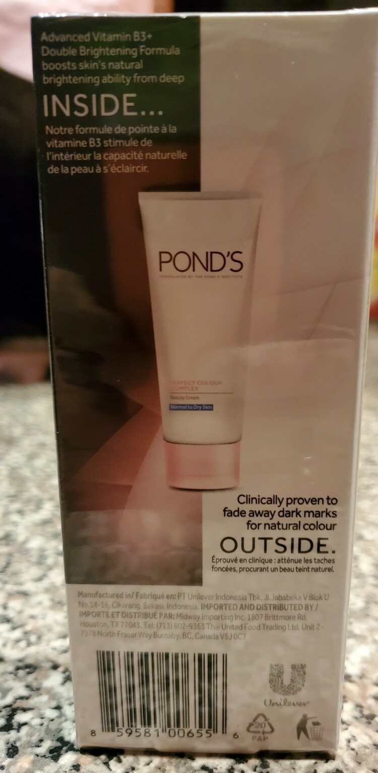 Ponds Perfect Colour Complex Beauty Cream, Normal to Dry Skin 1.35oz | eBay