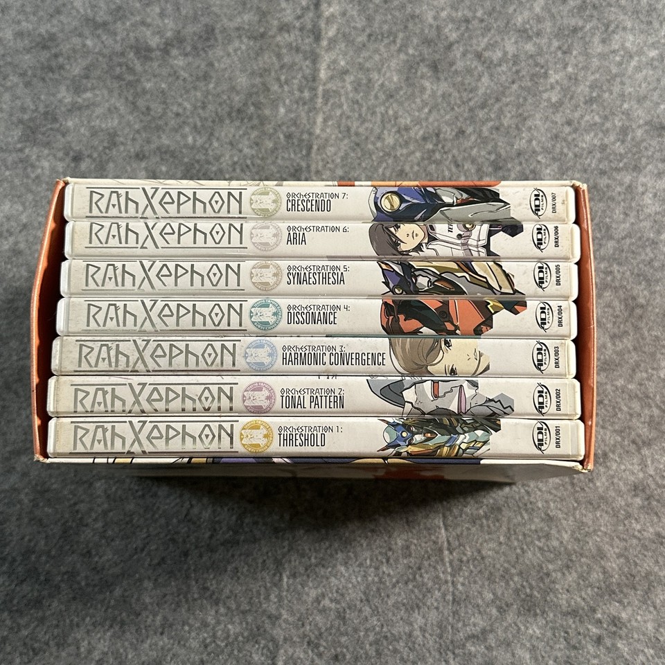 RahXephon Complete Series DVD Box Set ADV Films Anime Mecha Sci-Fi 7 ...