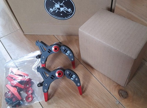 Ciamillo L8 Ultra Carbon/Titanium Long Reach 55mm Rim Brake Calipers ...