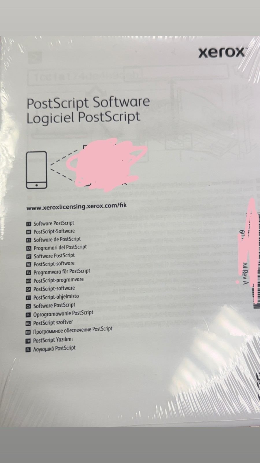 Kit Postscript Xerox VersaLink C71xx | eBay