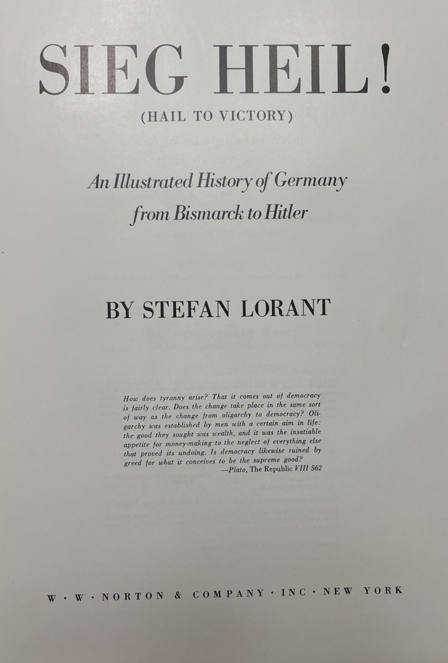 Sieg Heil! (Hail to Victory) (No DJ) 9780393055016| eBay