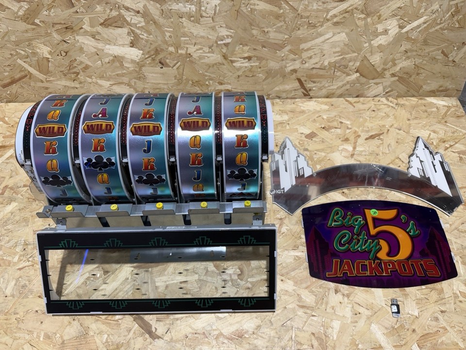IGT S3000 GAME KIT SOFTWARE BIG CITY 5's JACKPOTS 003BCF | eBay