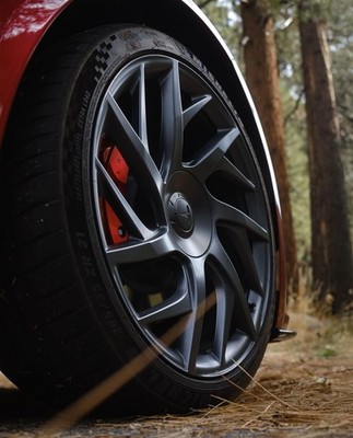 2025/2026 Model S Plaid Velarium Wheels 21x10.5 Rear and 21x9.5 Front ...