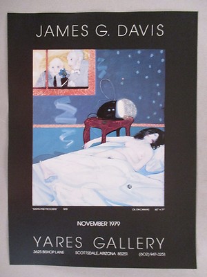 James G. Davis Art Gallery Exhibit PRINT AD - 1979 | eBay
