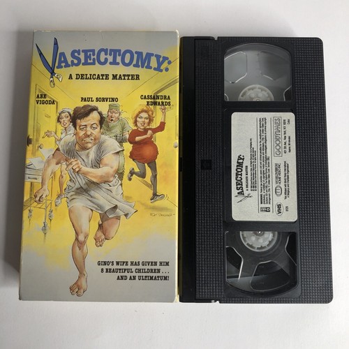 Vasectomy: A Delicate Matter (VHS, 1986, Worldvision home video) rare ...