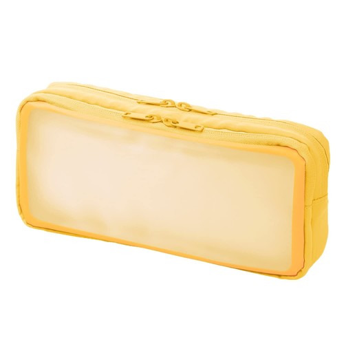 Plus Pouch Jibuniro Naka-view Gadget Pouch L Yellow TW-BG002L 428-764 ...