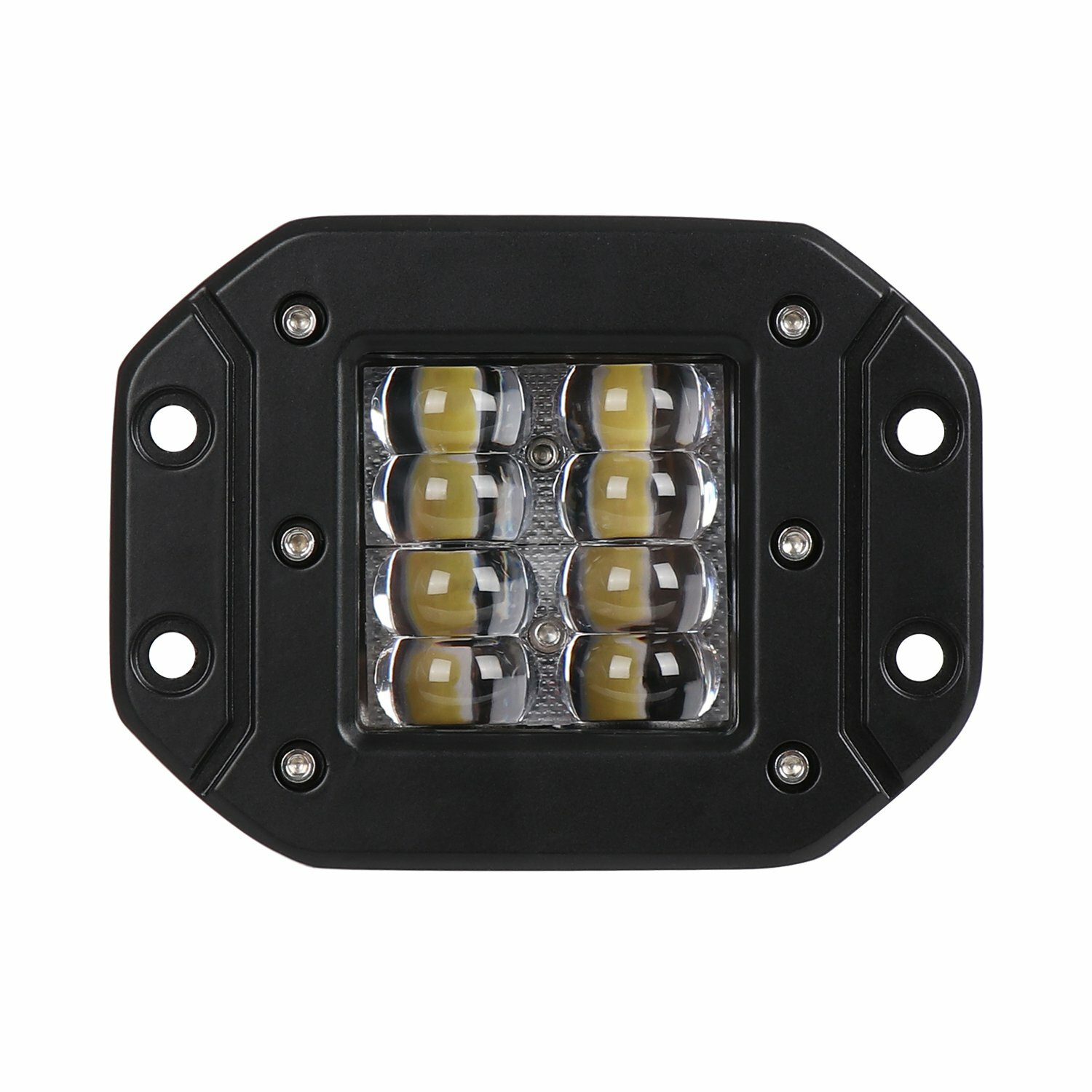 2x 160W 5" Flush Mount LED Work Light Bar Rear Bumper Reverse Pods 4 ...