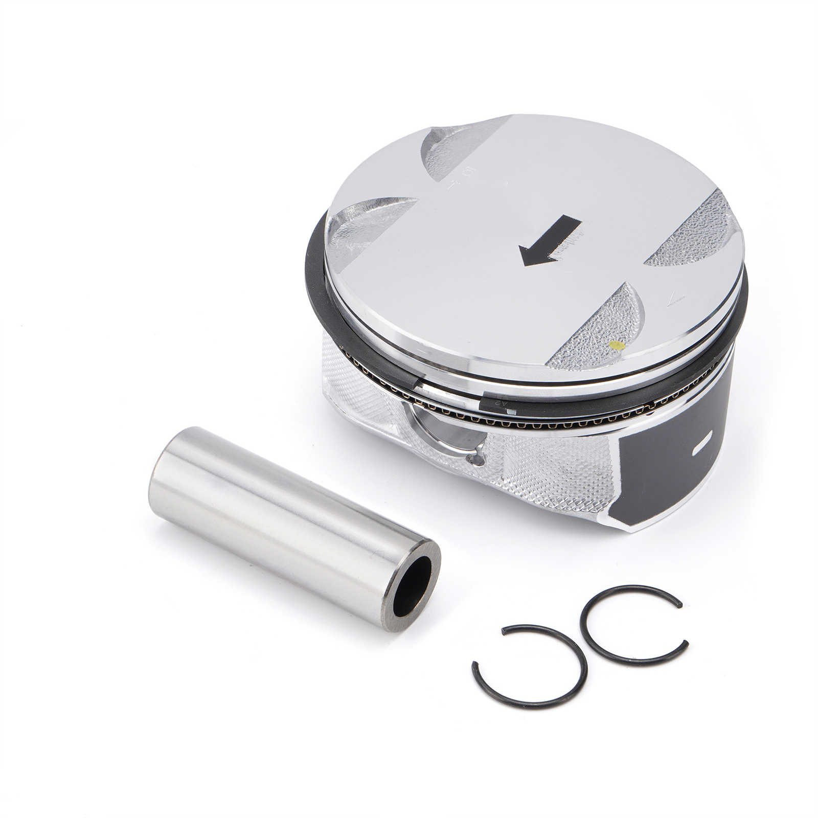 4 Con Rod+Engine Pistons & Rings Kit For 2.4L Buick Chevrolet GMC ...