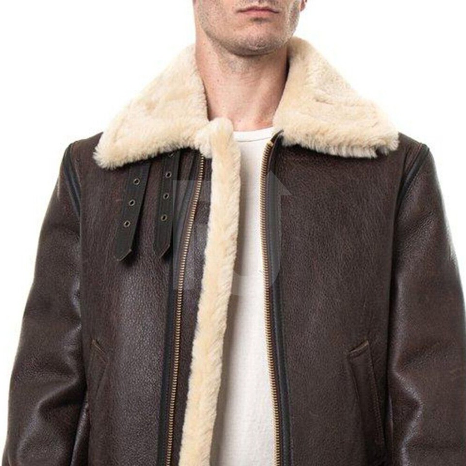 Leon Kennedy Jacket Resident' Evil Men Genuine Leather Winters Bomber ...