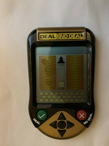 DEAL OR NO DEAL HANDHELD VIDEO GAME HOWIE MANDEL GAME SHOW 2006 ...
