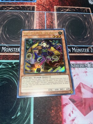Yugioh Noh-P.U.N.K. Ze Amin 1st Ed BLMR-EN062 Ultra Rare | eBay