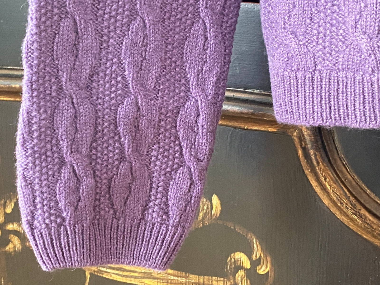 $1,010 ETRO 100% Cashmere Cable Knit Cardigan | Violet | IT/US 42, Medium | eBay