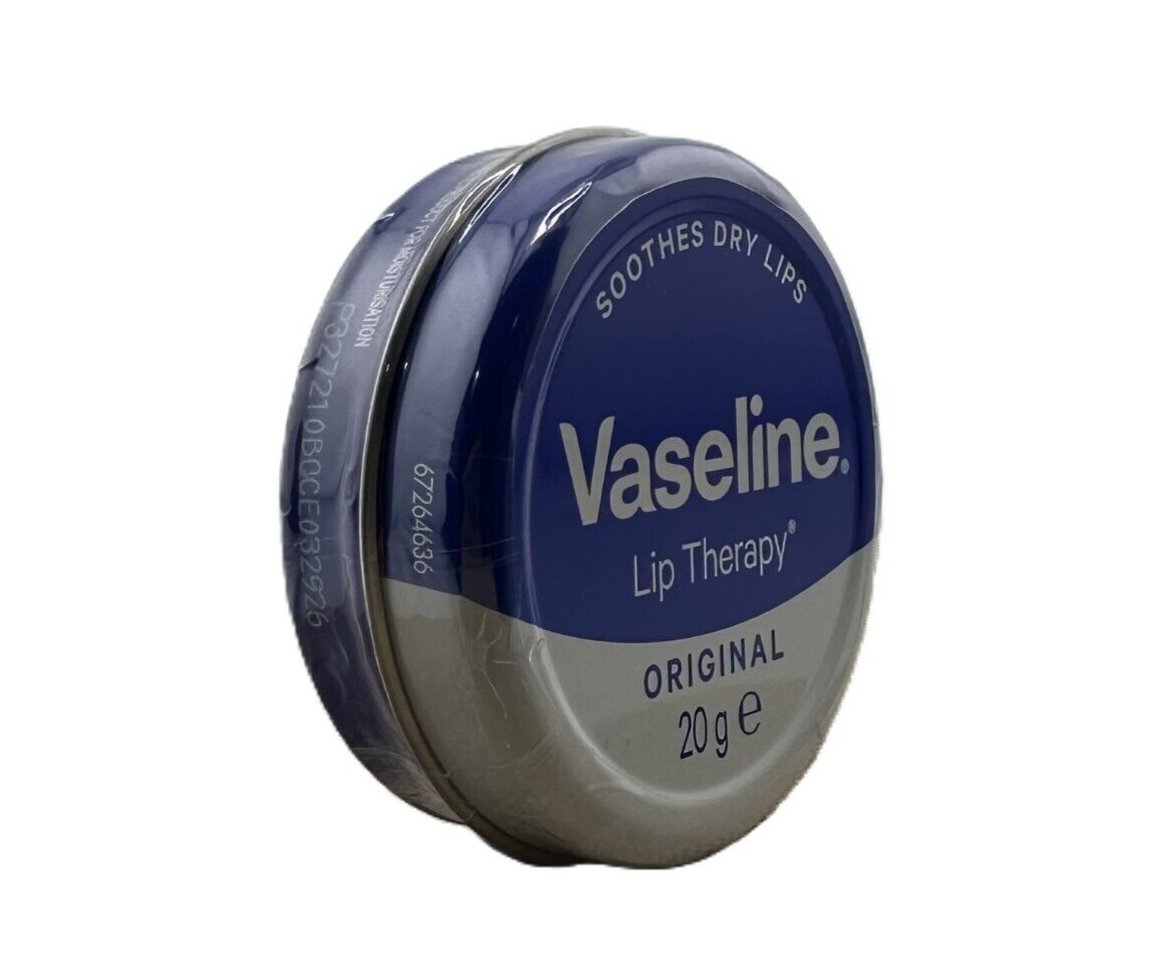 Vaseline Lip Therapy Tin Lip Balm, Original, 20g | 1 Pc | FREE SHIPPING ...