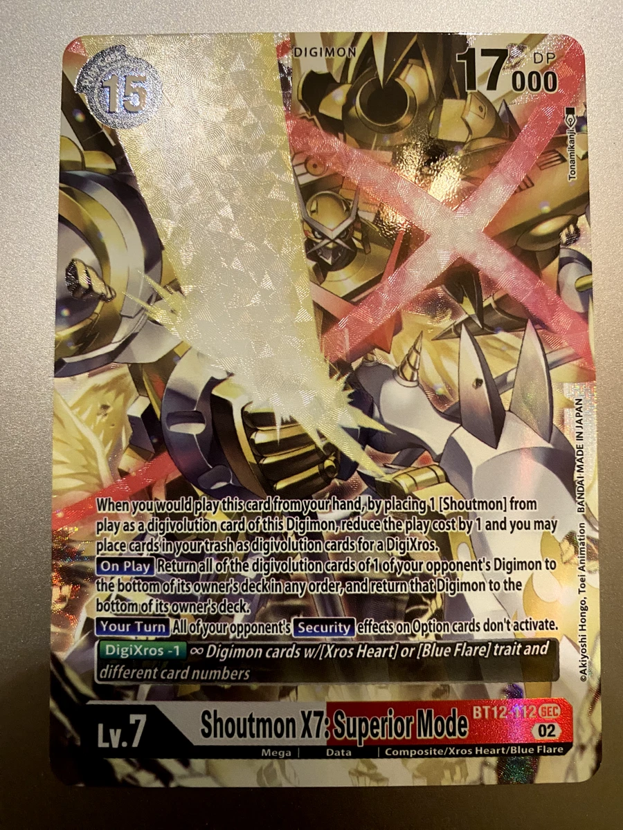 Shoutmon X7 Superior Mode Toys