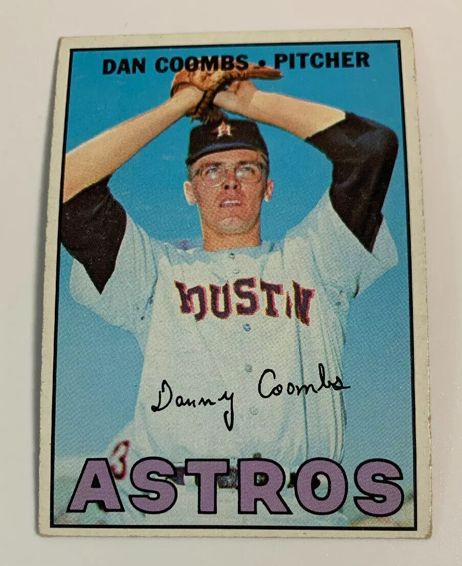 1967 Dan Coombs # 464 Houston Astros Topps Baseball Card | eBay