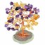 Natural Crystal Tree Copper Money Tree with Agate Slice Base for Luck ...