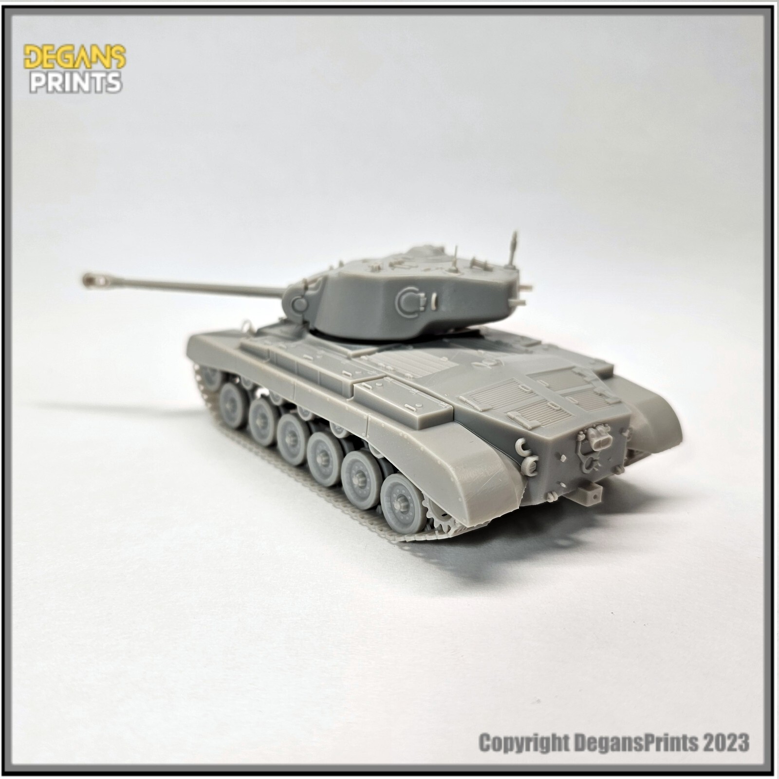 M26 Pershing Tank model WW2. 1/48 1/50 1/56 bolt action Model tank ...
