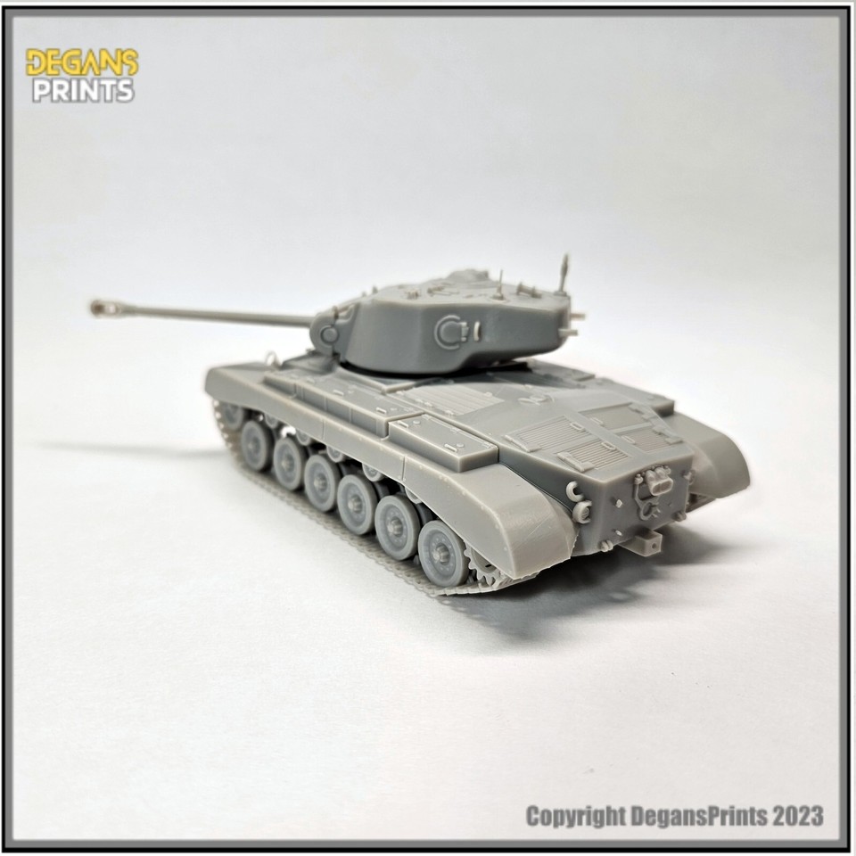 M26 Pershing Tank model WW2. 1/48 1/50 1/56 bolt action Model tank ...