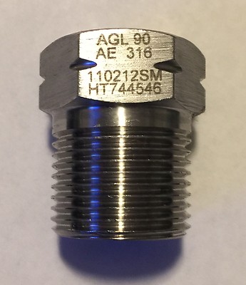 5 Pcs PARKER AGL 90 AE 316 High Pressure Autoclave Connection Gland 9/ ...