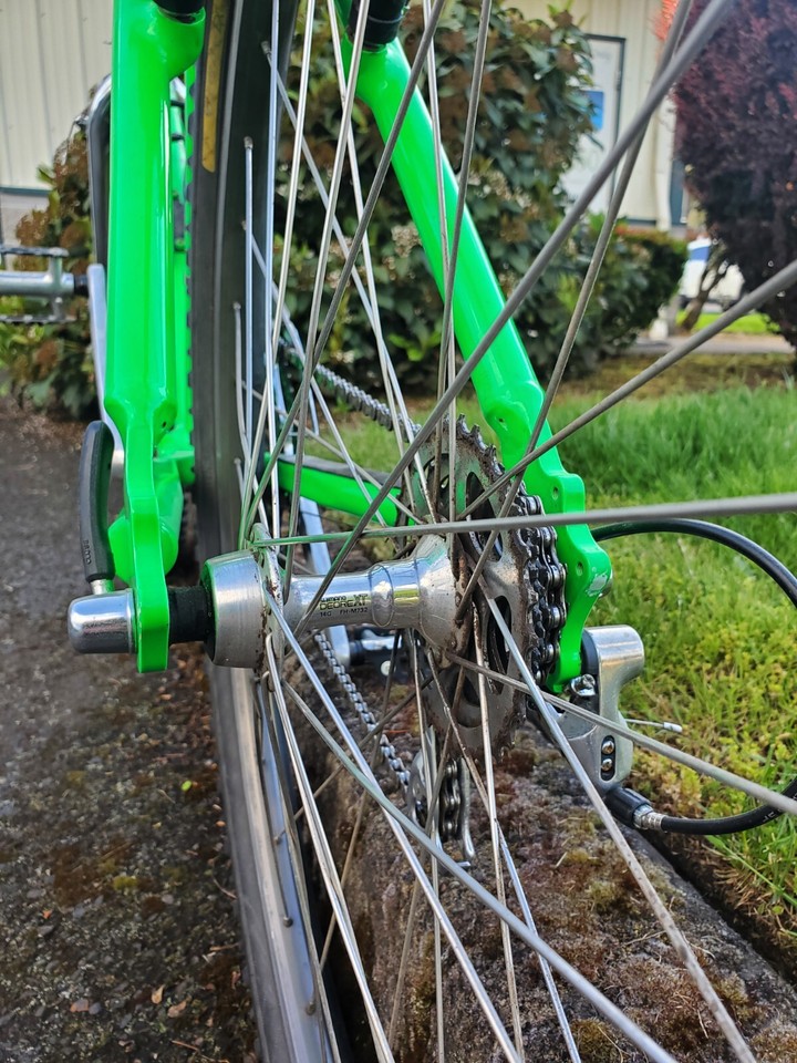 Klein Pinnacle Green MC1 Mountain Bike MTB Deore DX XT Original Spec | eBay