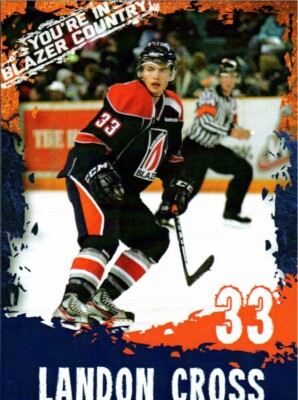 Landon Cross 2012-13 Kamloops Blazers | eBay