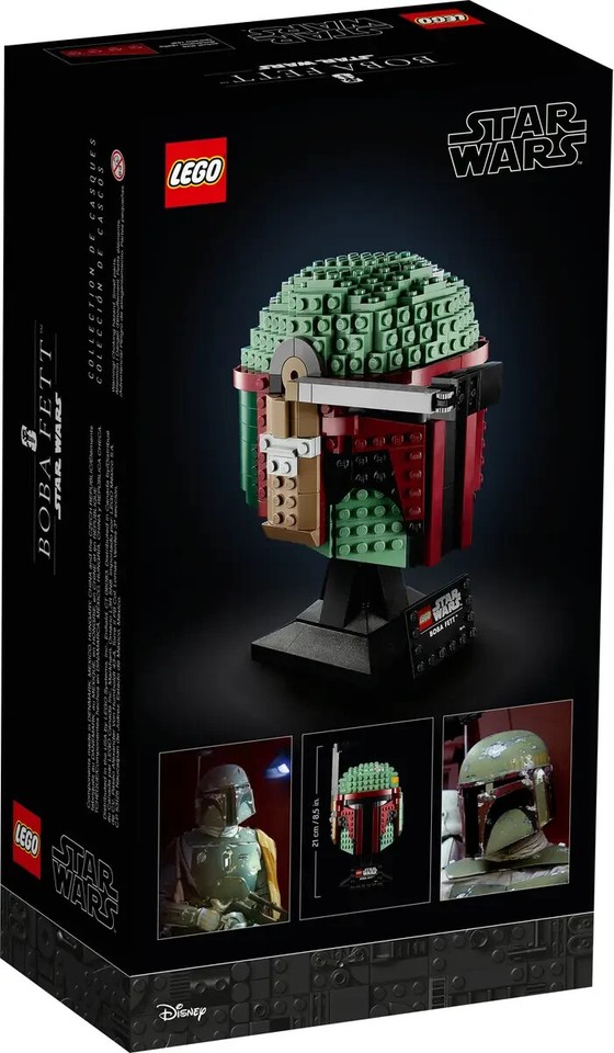 LEGO 75277 Star Wars Boba Fett Helmet Collectors Set new & sealed hard ...
