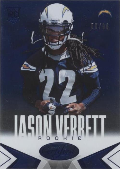 2014 Panini Certified - Jason Verrett #133 Blue /99 (RC) for sale ...