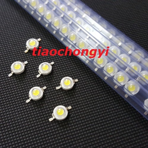 1W 3W SMD High Power LED Warm White 3000-3500k Beads Lamp 10PCS ...