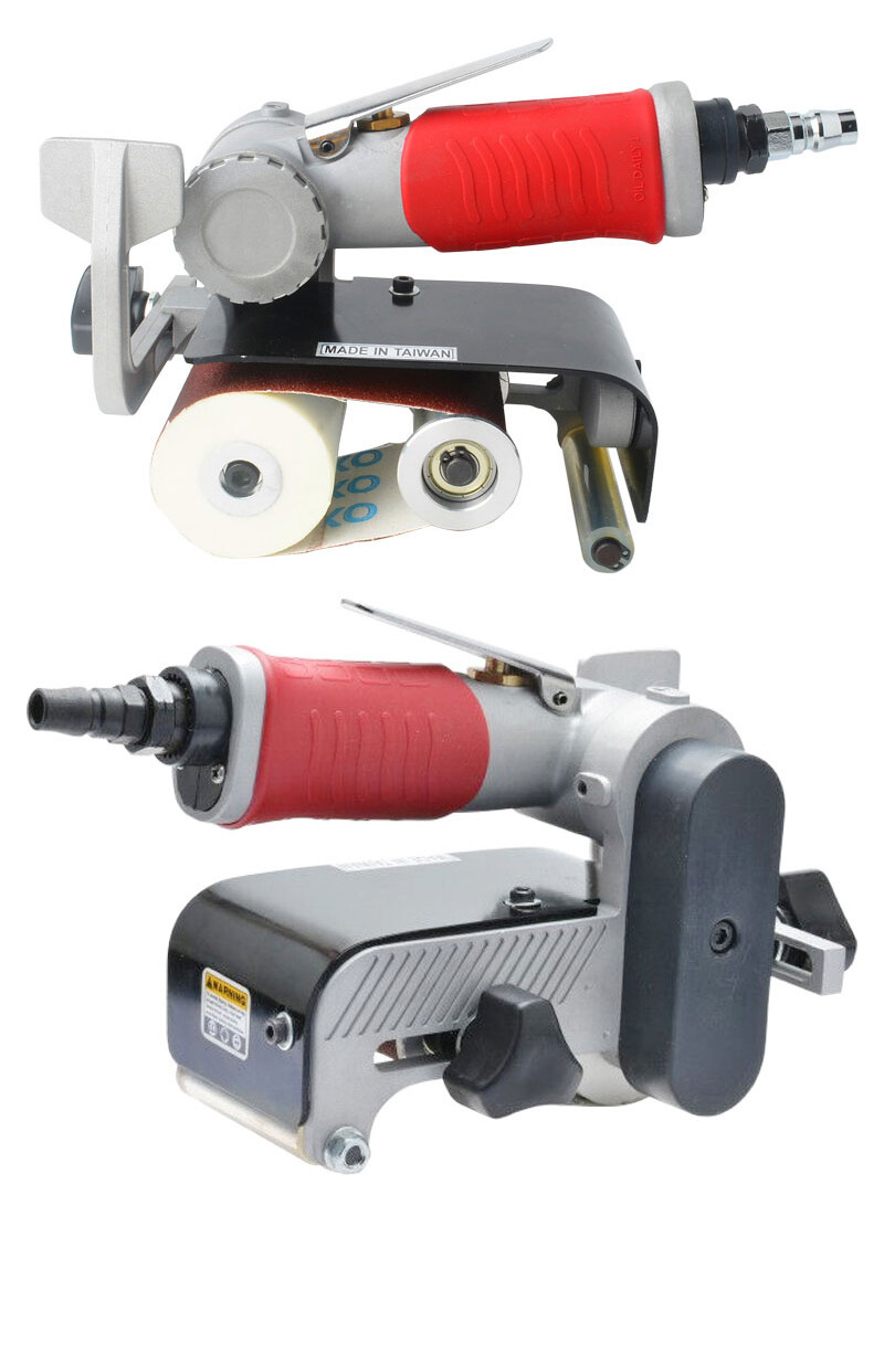 Pneumatic Wire Drawing Machine 60*280mm Belt Ring Sander Polisher ...