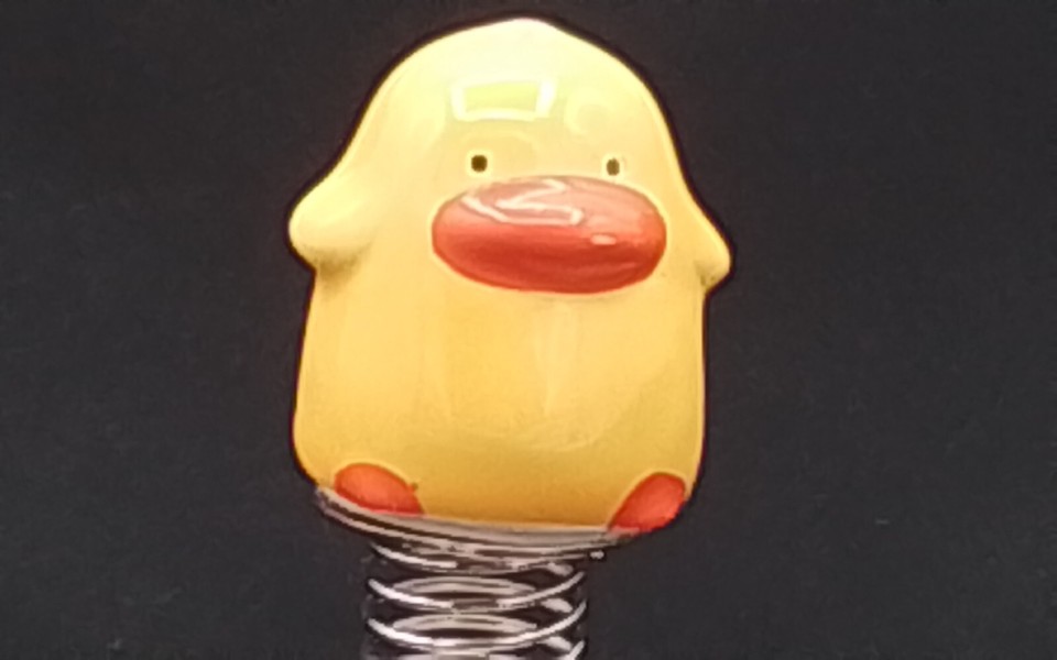 PIYO PIYO DUCK VINTAGE CAR AUTO DASHBOARD SPRING BOUNCE BOBBLEHEAD ...