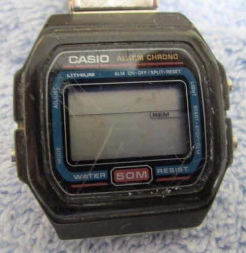 Casio Alarm Chrono Water 50 Meter Resistant 160-61GG for sale online | eBay