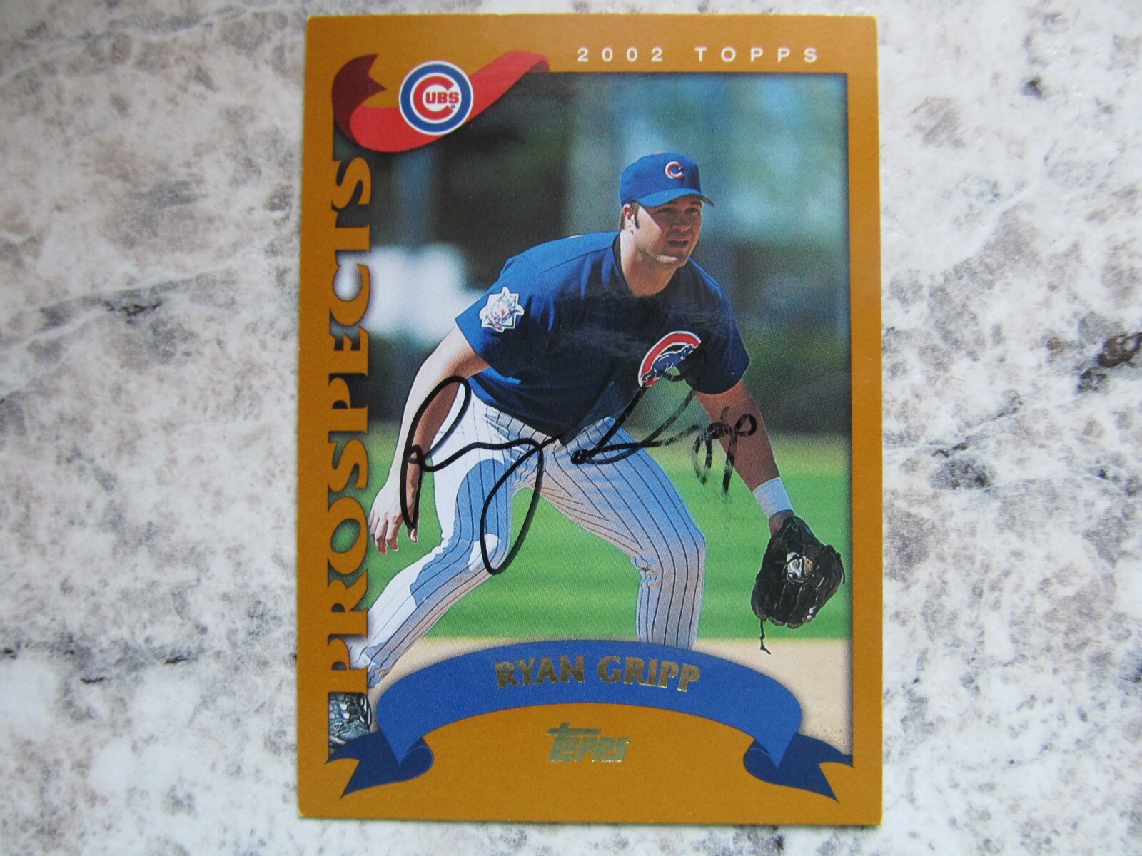 Cubs Ryan Gripp Signed Autographed 2002 Topps Prospects Mint | eBay