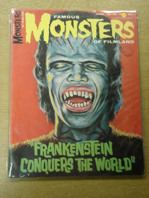 FAMOUS MONSTERS OF FILMLAND #39 FN- WARREN HORROR MAGAZINE | eBay