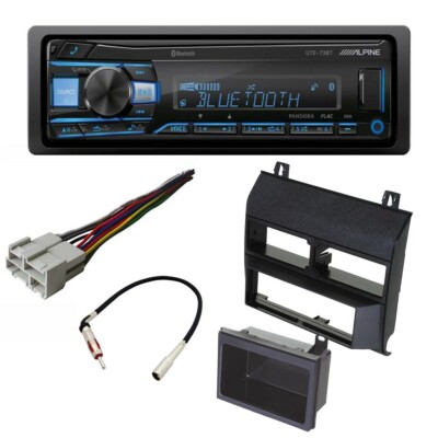 Alpine UTE-73BT Single-DIN Car Stereo for 1988-1994 GM FULL SIZE TRUCKS ...