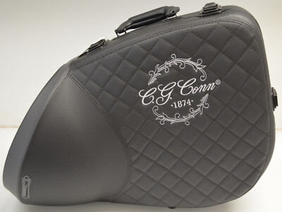 NEW CG CONN #51101 DOUBLE FRENCH HORN CASE -- FITS CONN 8D DOUBLE HORNS ...