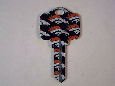 Denver Broncos Kwikset key blank | eBay