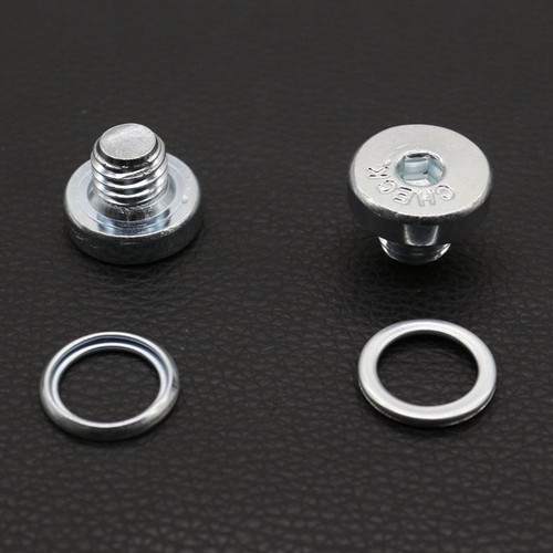 4 Transmission Pan Drain Plug + Seal Gasket Kit For Toyota & Lexus ...