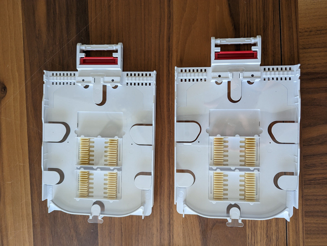 CommScope Fosc-acc-c-tray-24 Fiber Optic Splice 2 Trays for Fosc 450 ...