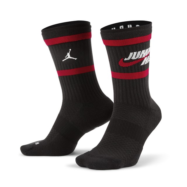 Nike Air Jordan Dri-FIT Legacy Crew Socks Bred DA2560-010 Men’s XL (12 ...
