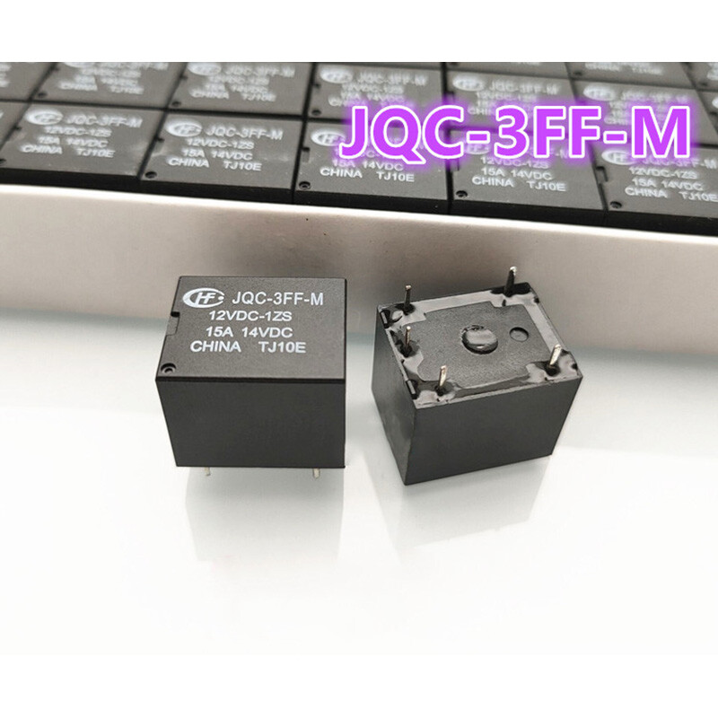 1Pce HONGFA JQC-3FF-M-12VDC-1ZS 12VDC Power Relay 5Pin 15A | eBay