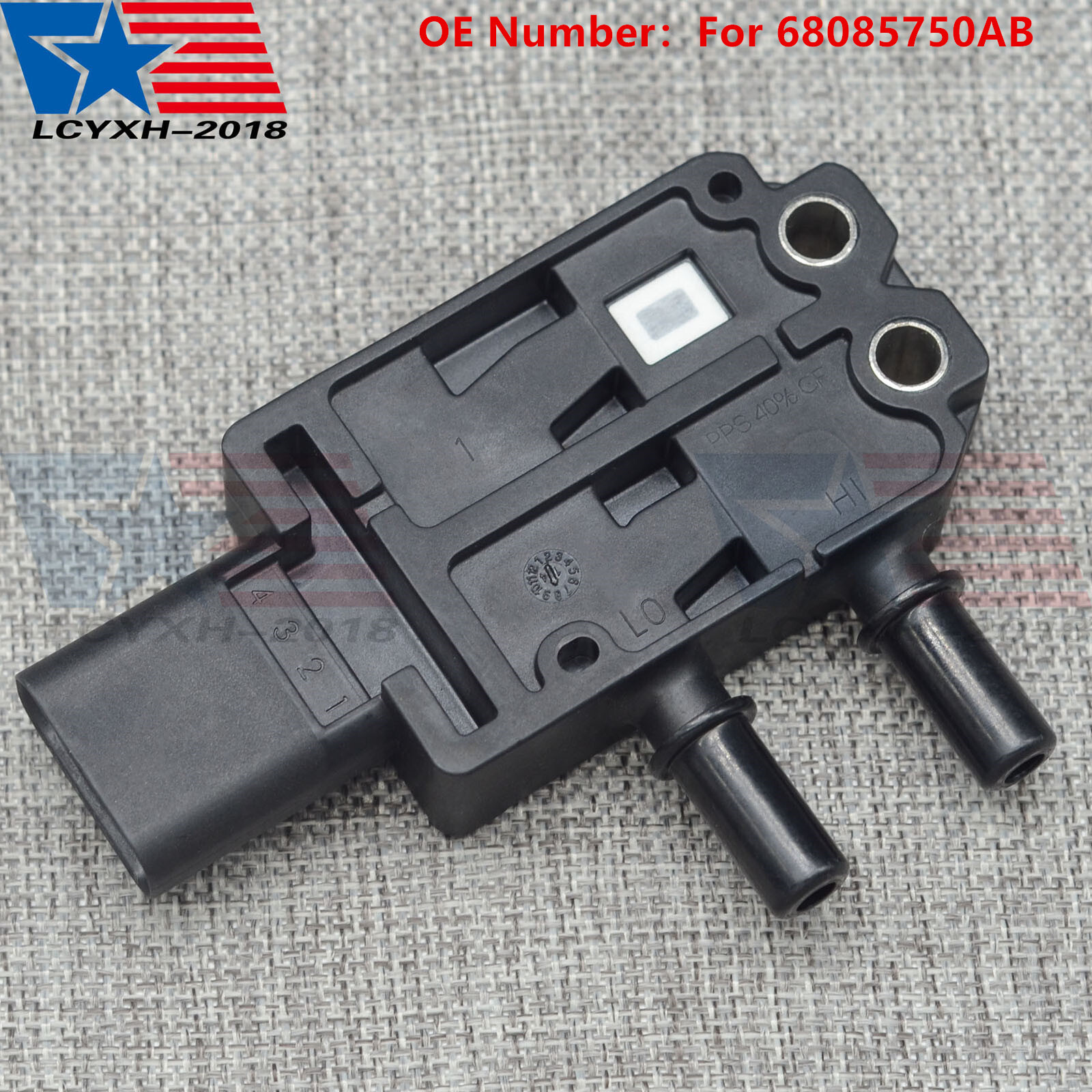 Diesel Particulate Filter Pressure Sensor For 2013-2018 Ram 2500 3500 6 ...