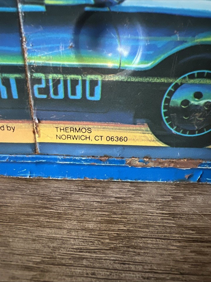 Vintage 1983 Thermos - Knight Rider Metal Lunch Box - Retro 1980s ...