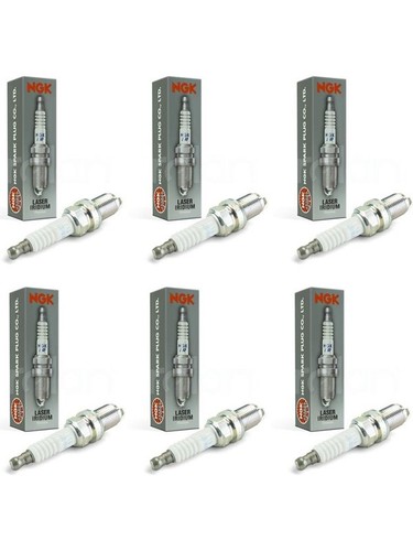 6 x NGK Laser Iridium Spark Plugs ILKR8E6 | eBay Australia