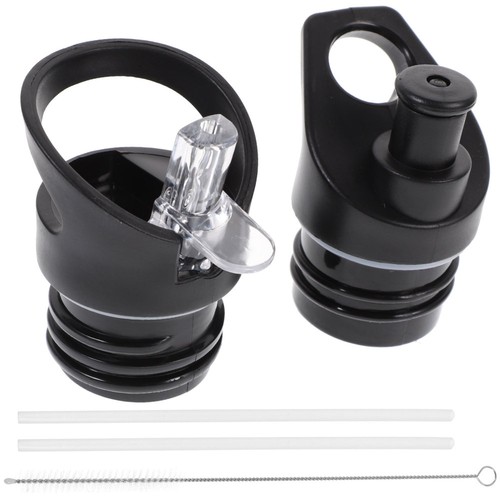 2 Pcs Straw Lid Beverage Lids Drinking Bottles Attachment Attachments ...
