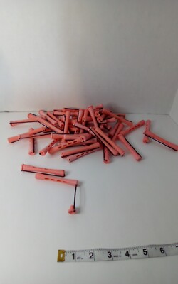52 Soft N Style Long Pink Ez Flow Cold Wave Perm Rods L-2 | eBay
