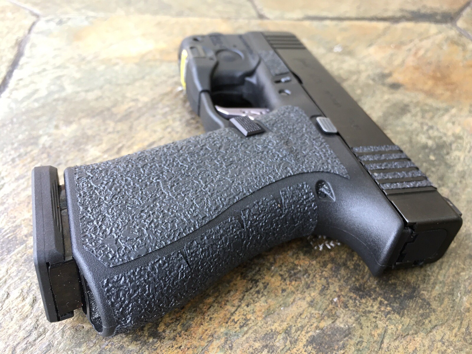 Caloosa Gun Grips for GLOCK 43X & 48X Rubber Grip Tape Non Slip+ Back ...