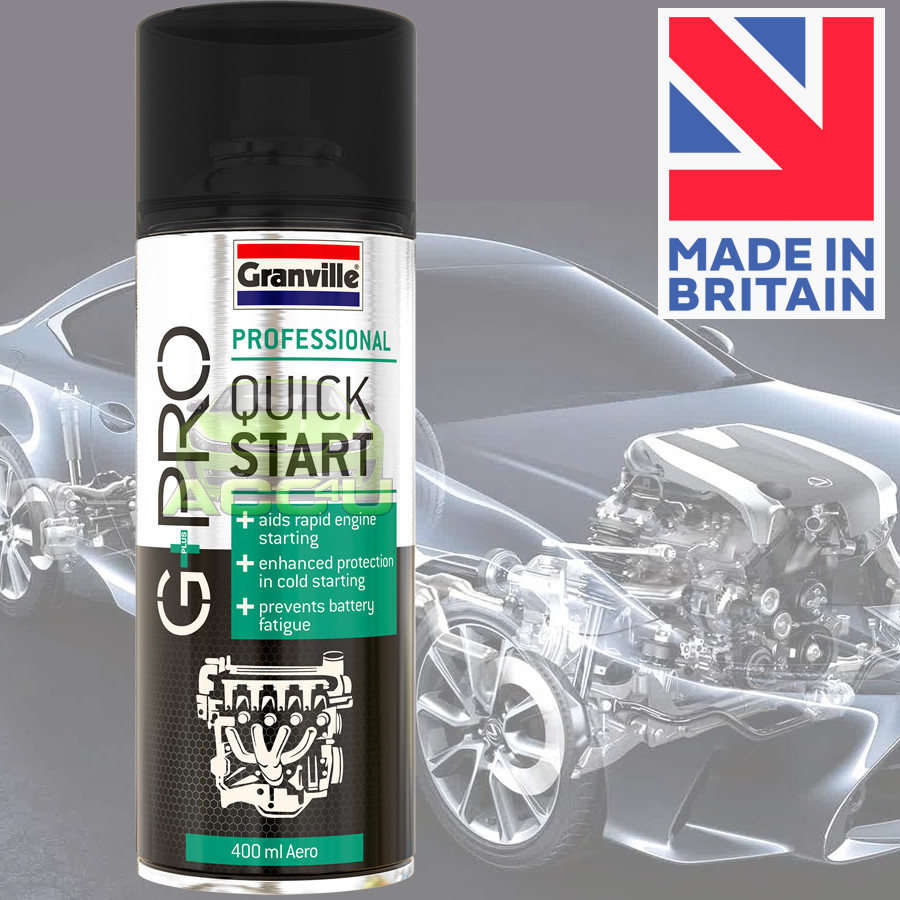 2x G+PRO Quick Easy Cold Damp Start Spray Cans For Petrol Diesel Car ...